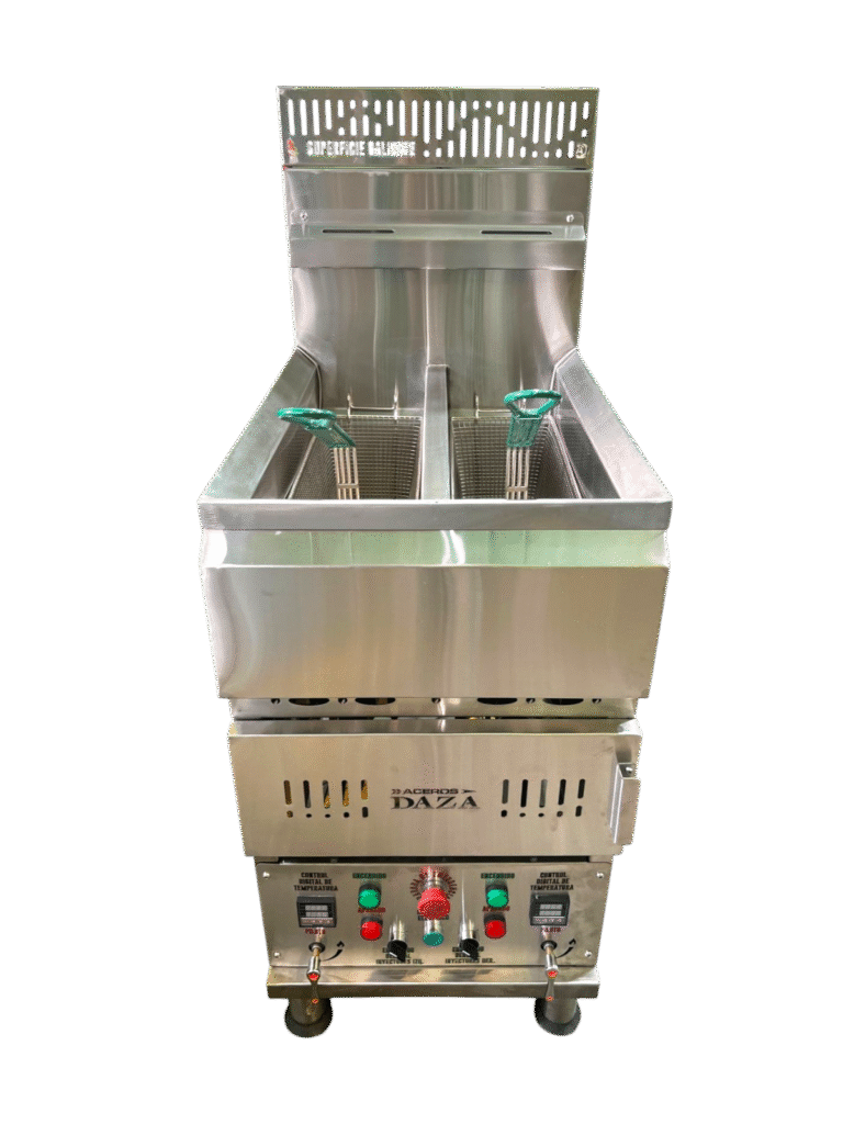 Freidor Broaster 2 Tanques - Aceros Daza