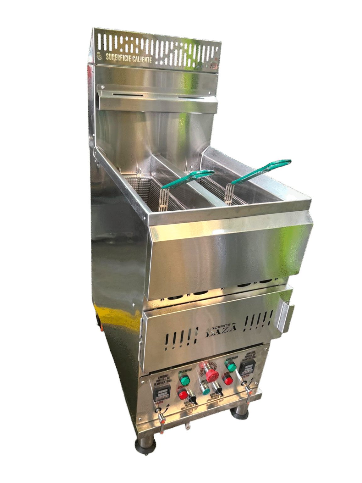 Freidor Broaster 2 Tanques - Aceros Daza